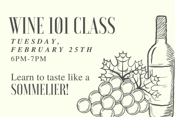 Wine 101 Class - 2/25/25 – Verre Wine Bar